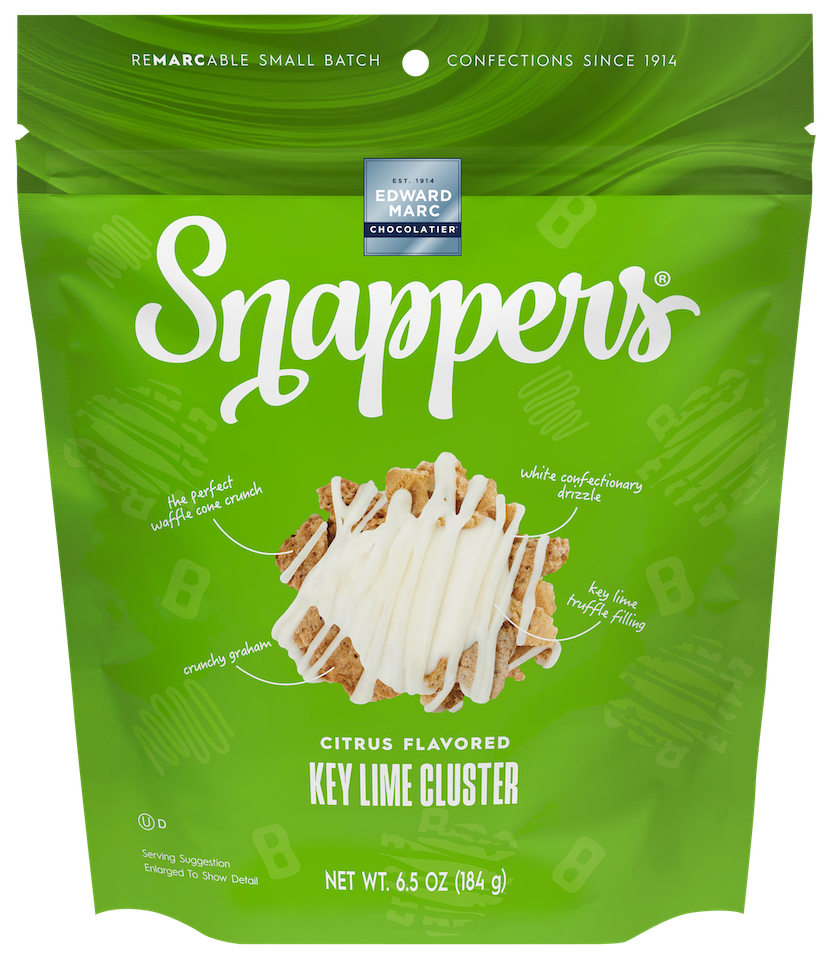 Snappers® Key Lime Cluster – Edward Marc Chocolatier